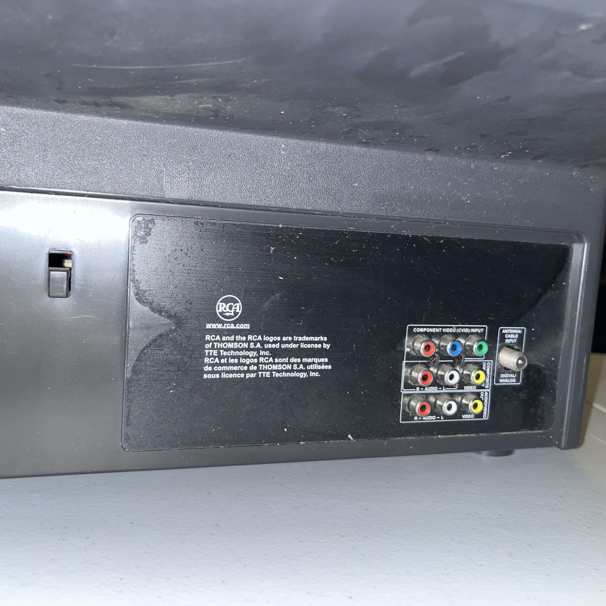 Rca Tv Back Panel