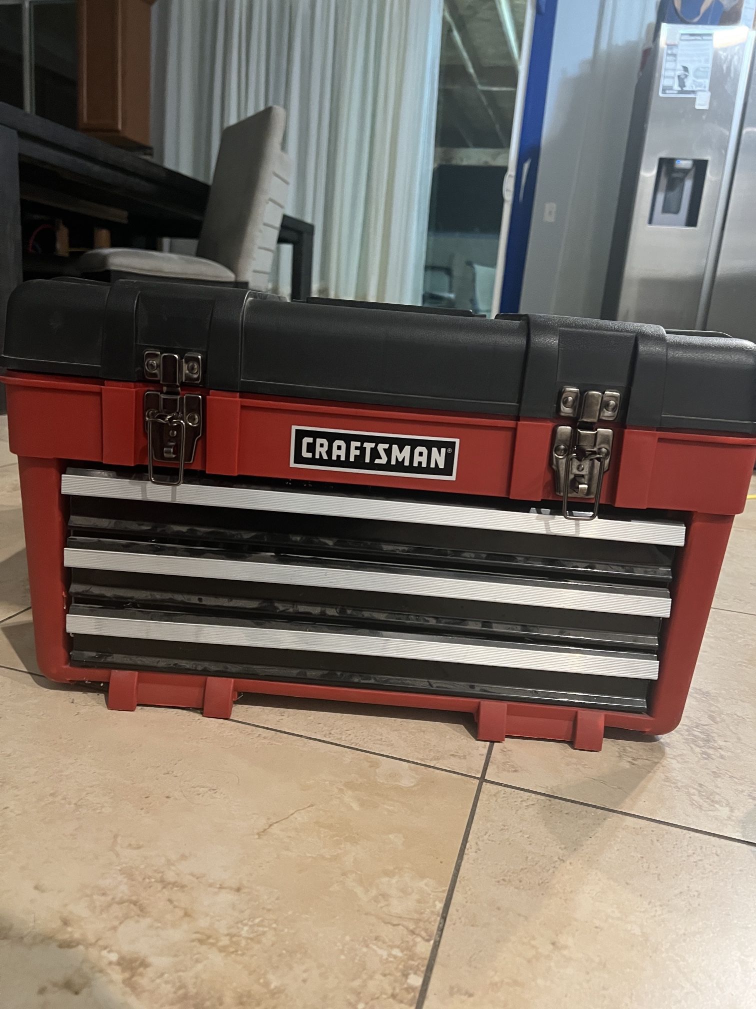3 Drawer Portable Tool Chest . for Sale in Coachella, CA - OfferUp