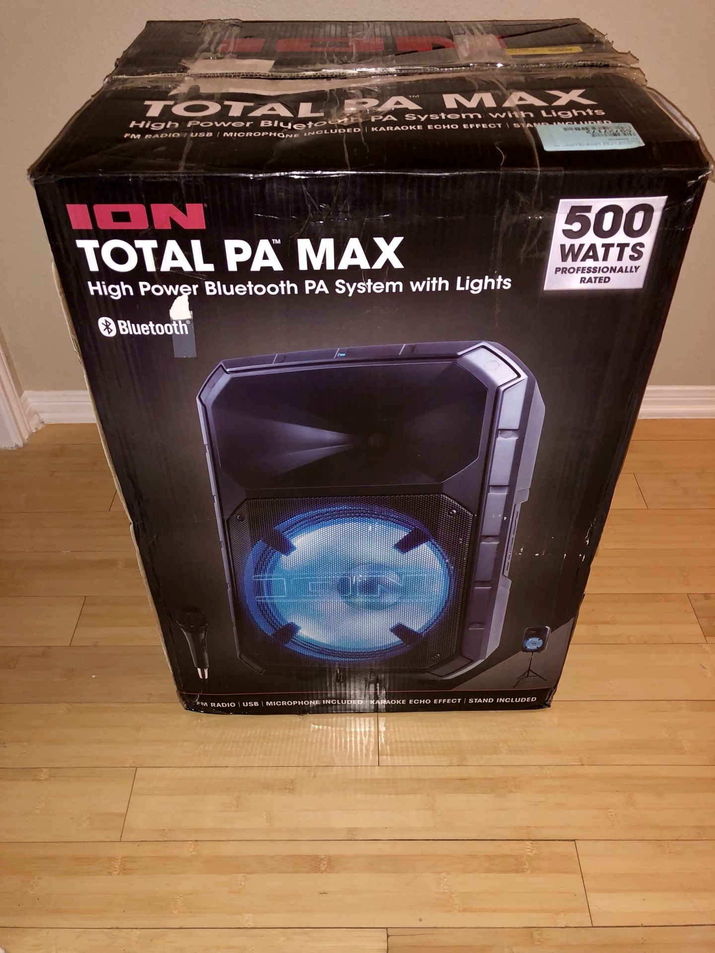 For Repair/Parts 3x ION Total PA Max Bluetooth Speakers for Sale in ...