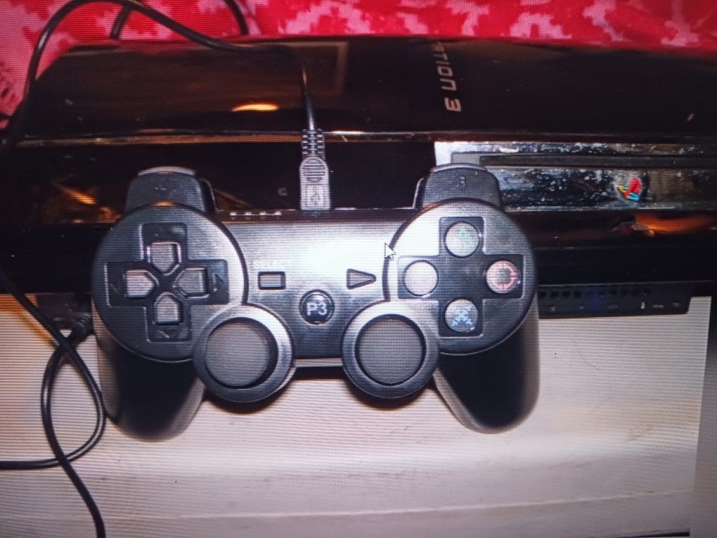 Ps3 Console A01>60gb Loaded With Music &movies New Controller As ...