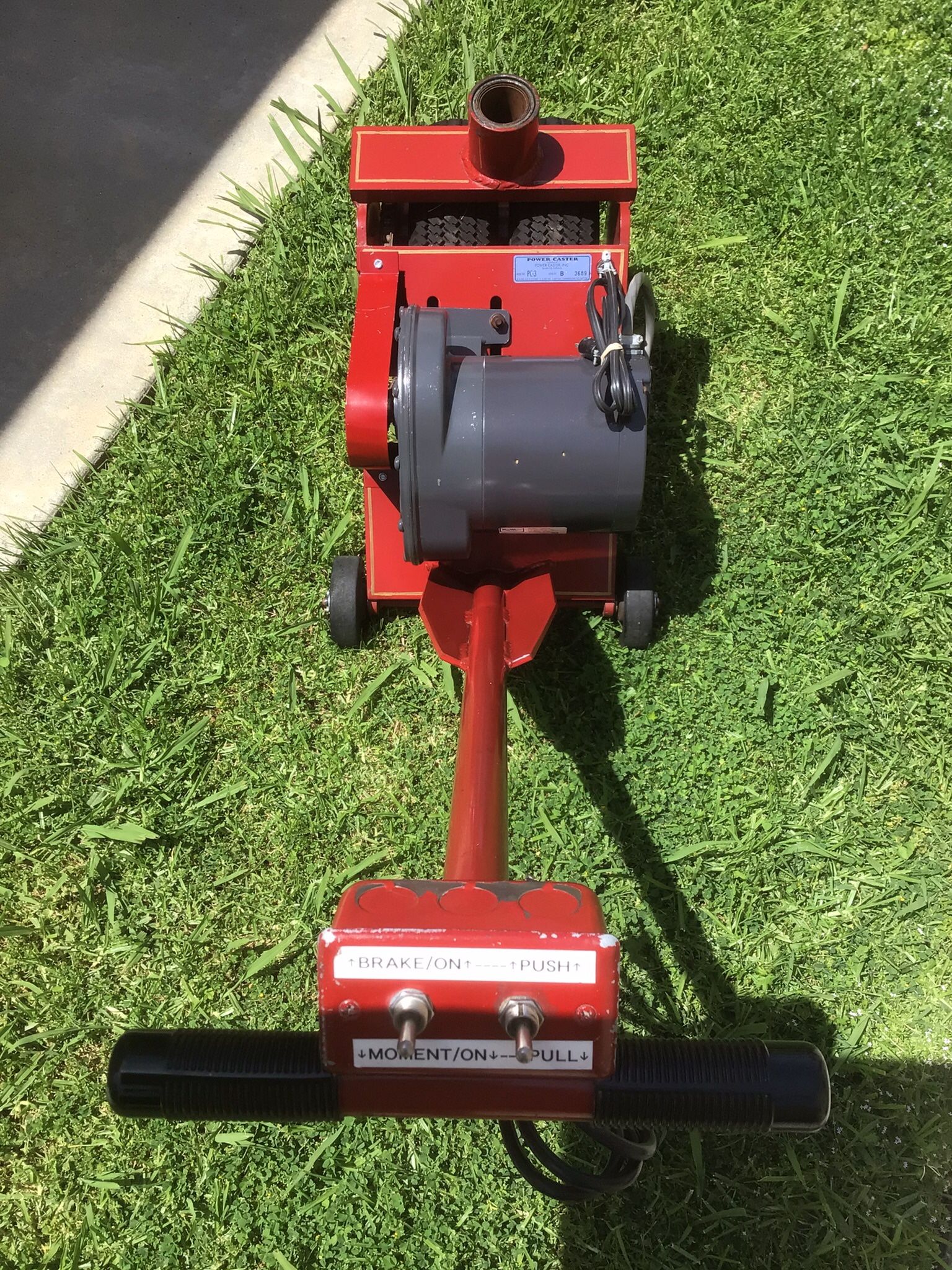 Power Caster PC-3 Reinforced Trailer/Boat Mover ** Excellent Condition ...