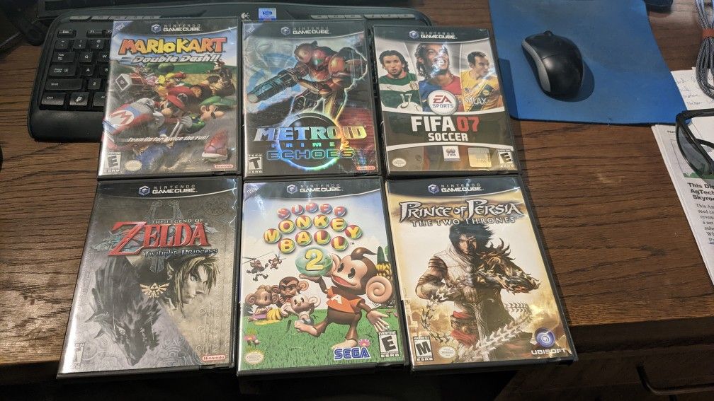 Gamecube games lot ! Zelda, Mario Cart Double Dash, Metroid 2 for Sale ...