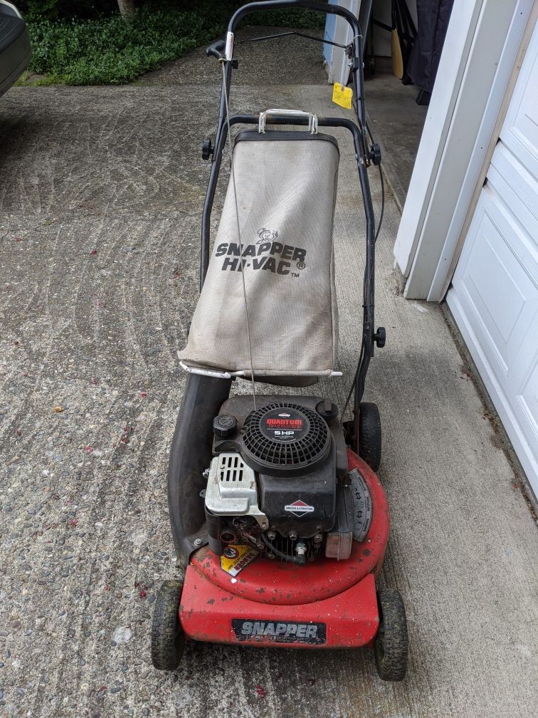 Snapper hi vac lawn mower for Sale in Kirkland, WA - OfferUp