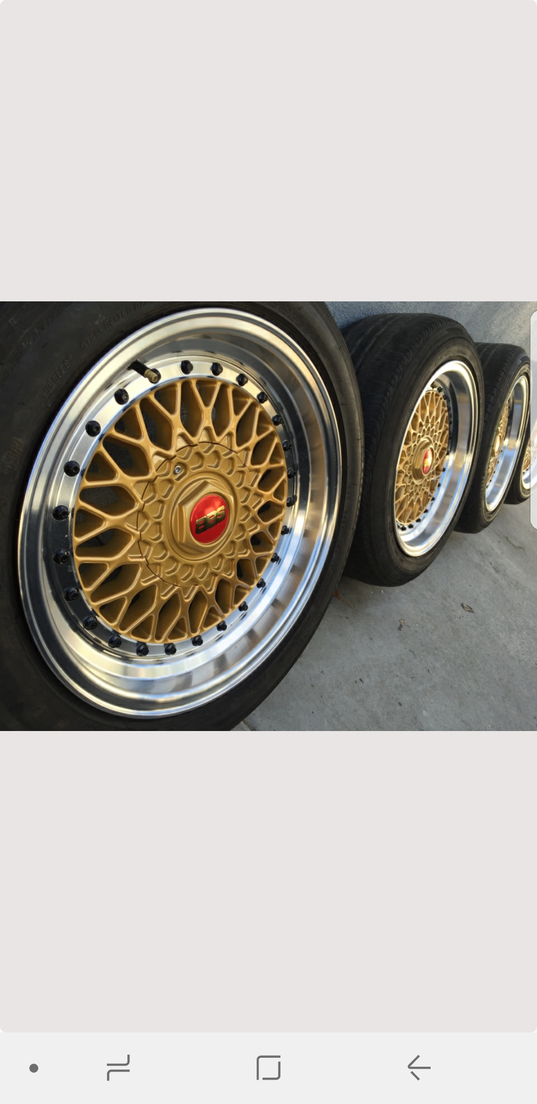 Gold Bbs Wheels