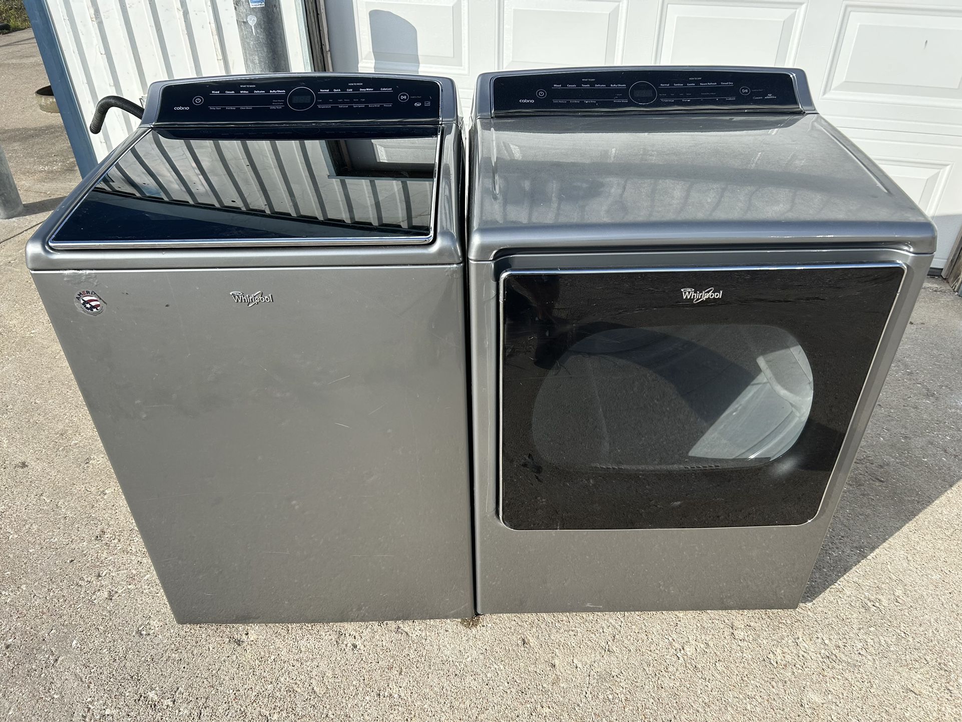 Whirlpool Washer And Electric Dryer for Sale in Houston, TX - OfferUp