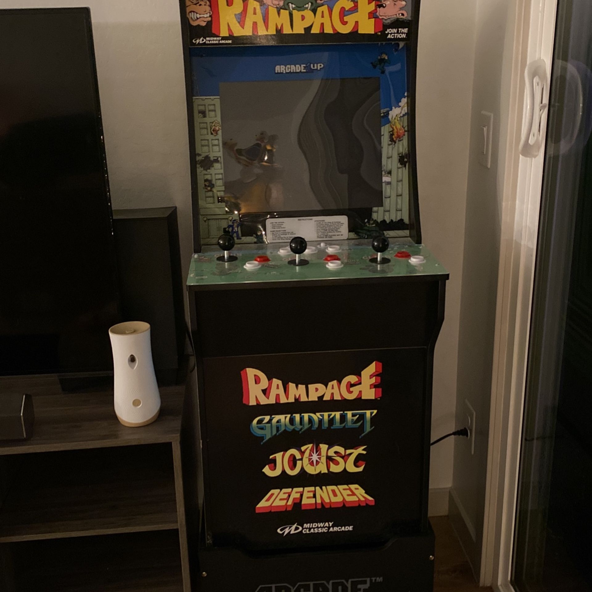 Rampage Arcade 1up With Extender for Sale in Goodyear, AZ - OfferUp