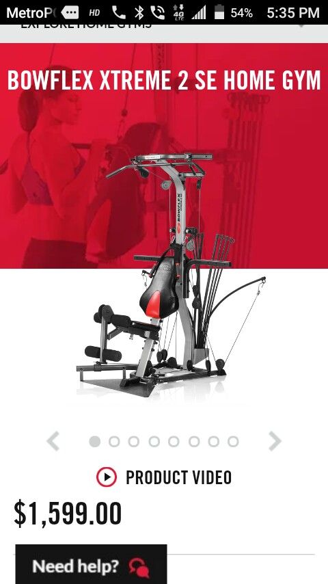 Bowflex Xtreme 2 Se Workout Poster | EOUA Blog