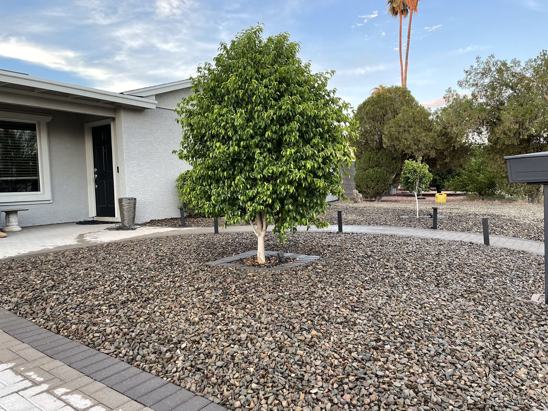 DECORATIVE GARDEN LANDSCAPE GRANITE SLATE YARD GRAVEL GRAVA GRABA ...