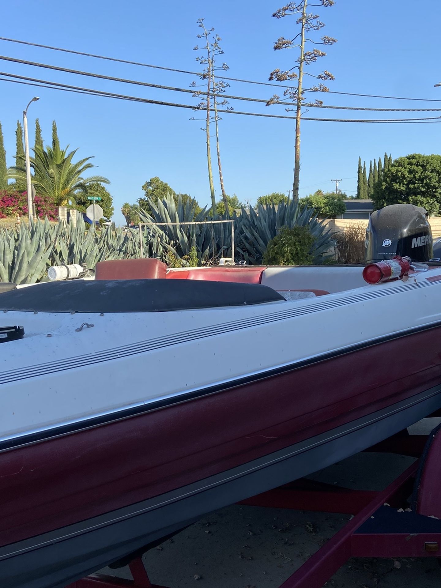 boat 1991 arriva bayliner sea ray or bayliner 200 hp 4 stroke mercury ...