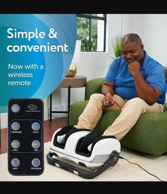 Cloud Massage Shiatsu Foot Massager for Circulation and Pain Relief Retail 260 Personal care