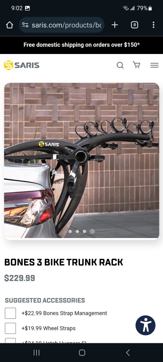 Saris Bones 3 Bike Rack ( Holds 3 Bikes ) for Sale in Tacoma, WA - OfferUp