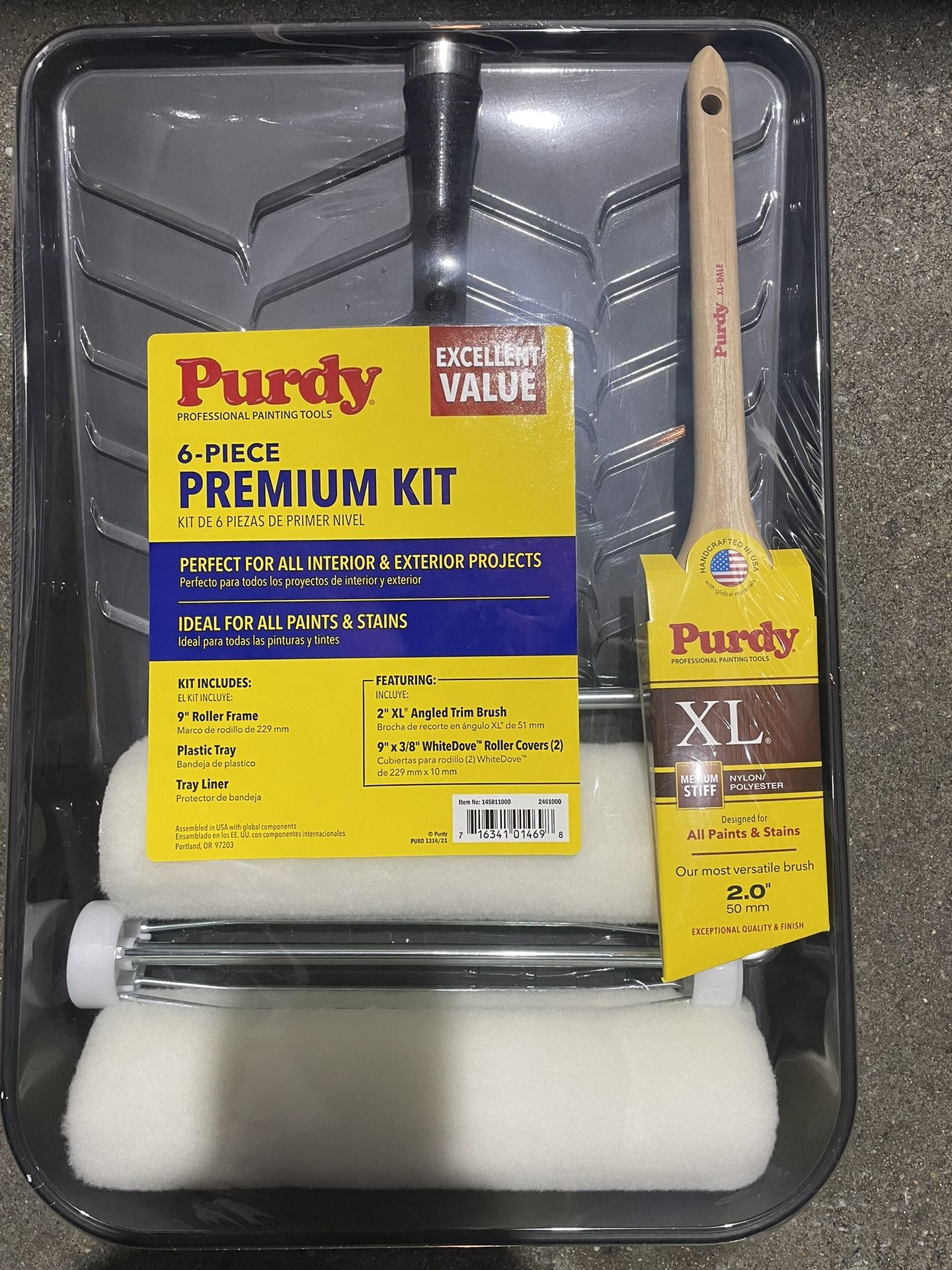 Purdy 6 Piece Premium Paint Kit for Sale in Fortson, GA - OfferUp