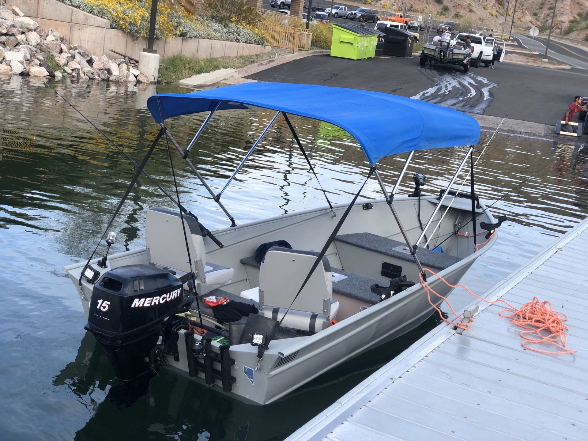 2000 Valco WestCoaster 14ft fishing boat for Sale in North Las Vegas ...