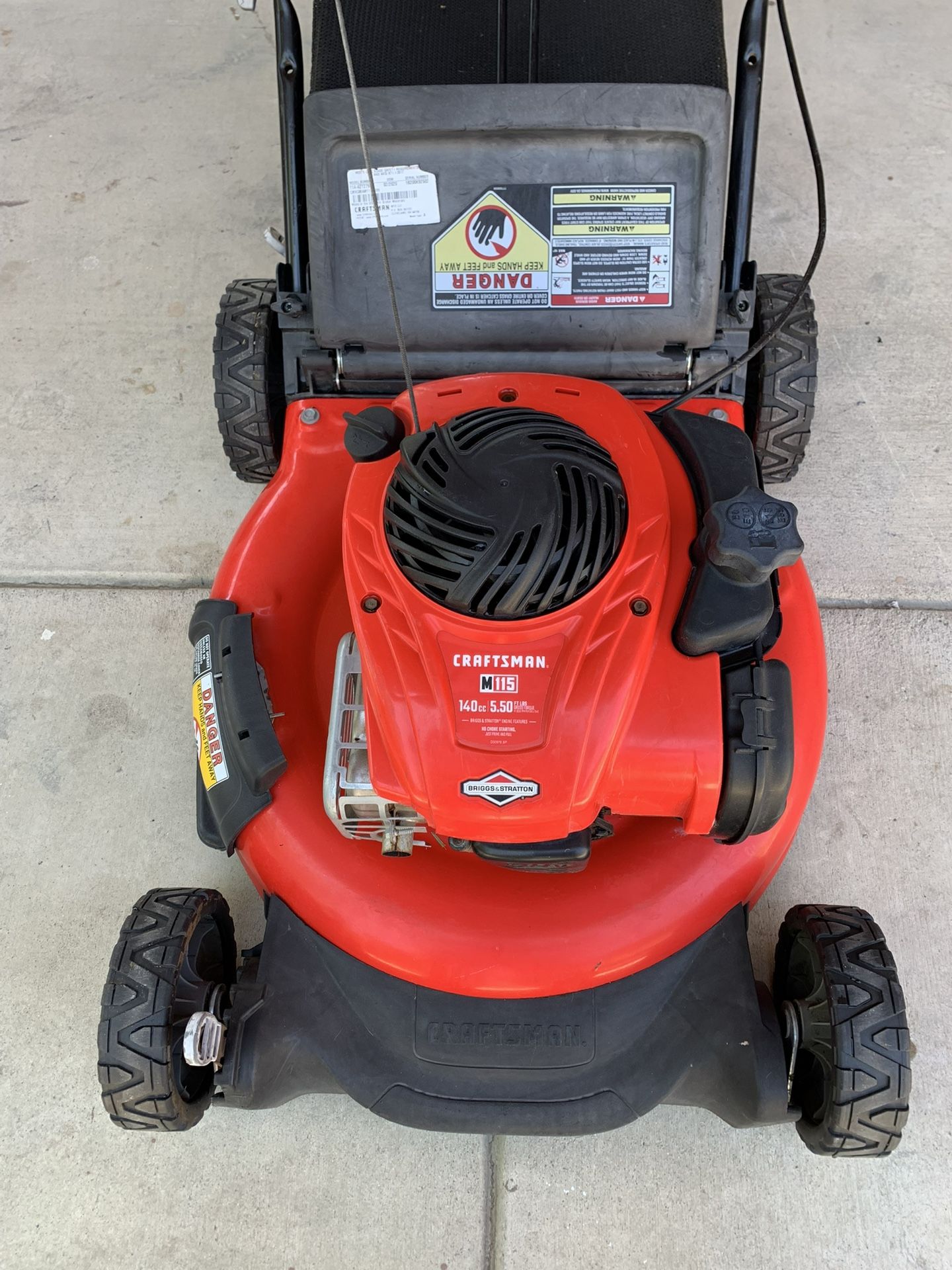 Craftsman M115 Lawn Mower for Sale in Bakersfield, CA - OfferUp