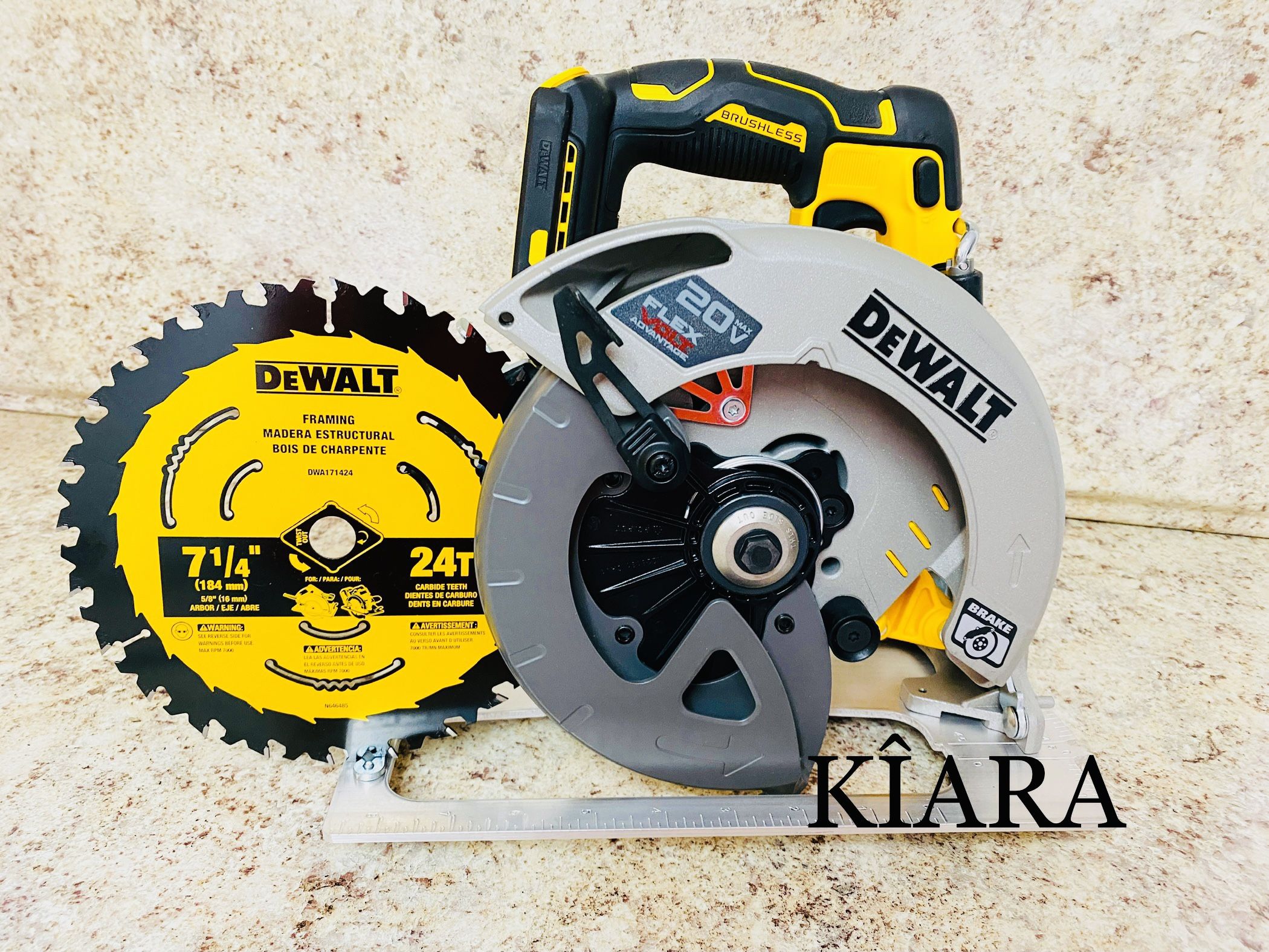 Dewalt 7 1/4” Flexvolt Advantage 20v/60v Circular Saw (Tool Only) Model ...