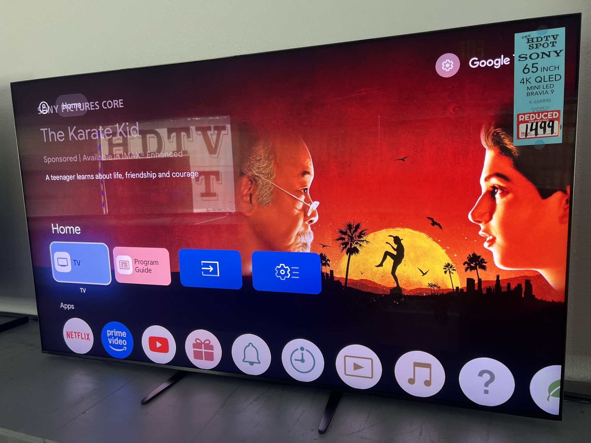 Sony 65-inch BRAVIA-9 mini led qled tv k-65xr90 for Sale in Los Angeles ...