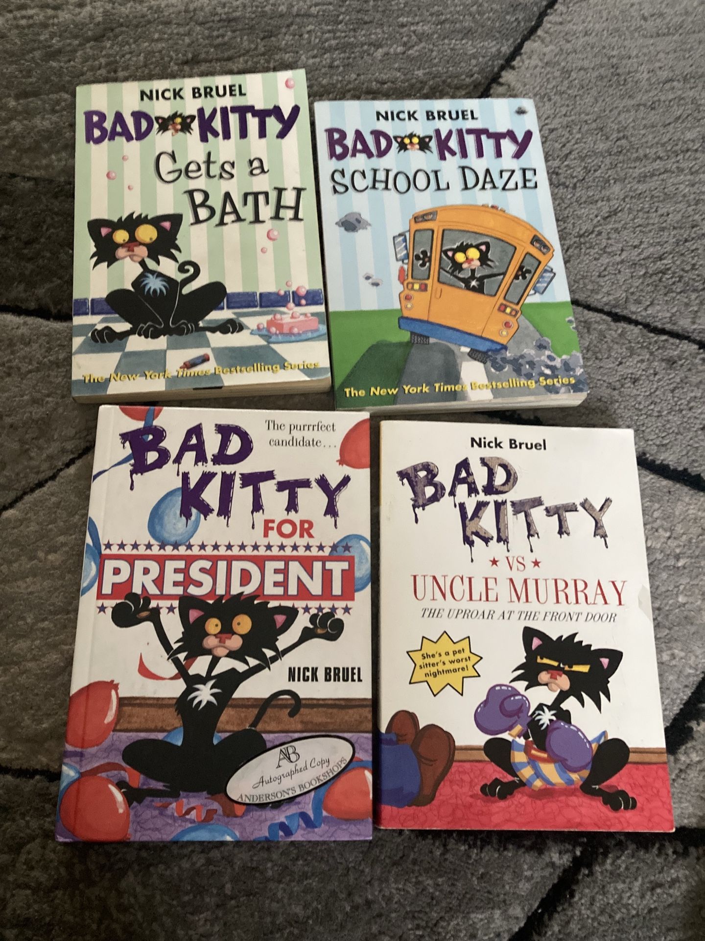 Bad kitty kids graphic novel books $2 each for Sale in Northbrook, IL ...