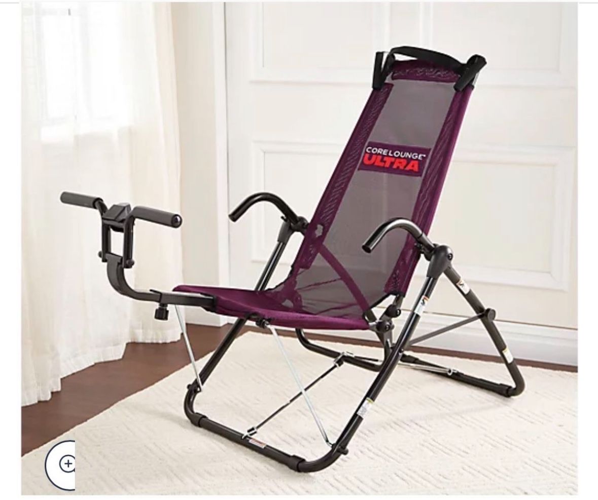 Exercise Machine Abs: FITNATION Core Lounge Ultra With Rep Counter for ...