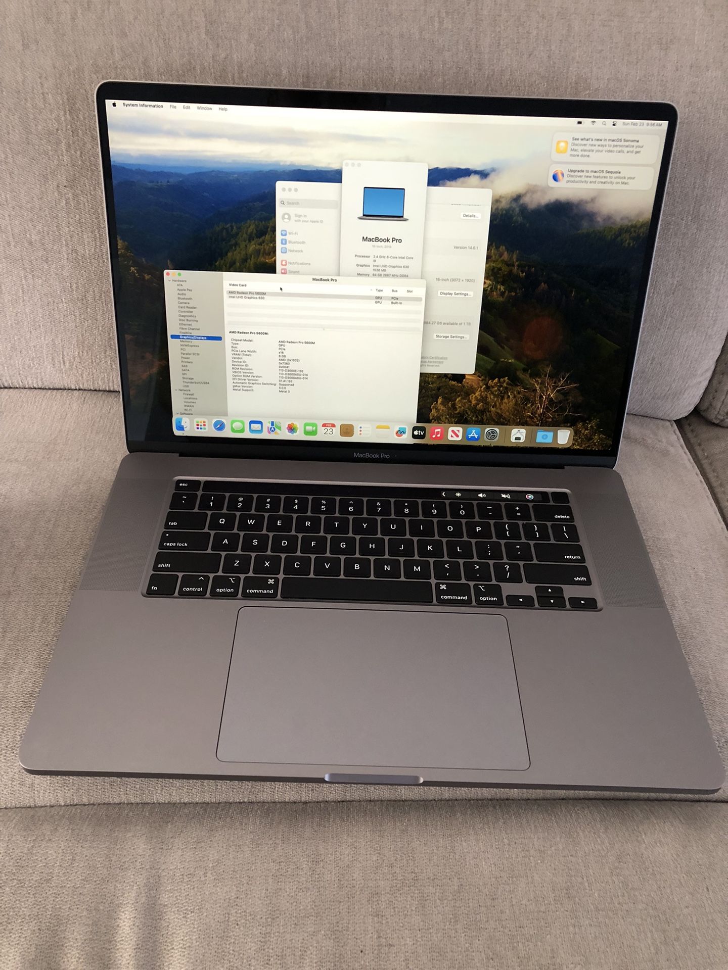 MacBook Pro 16” 1tb i9 16gb Ram , New Battery for Sale in Brooklyn, NY ...
