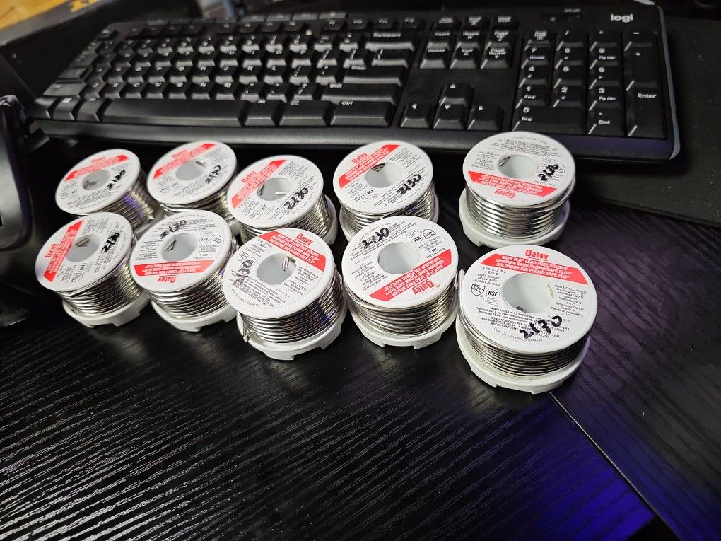 Oatey Safe Flo 8 oz. Lead-Free Silver Solder Wire for Sale in Cty Of ...