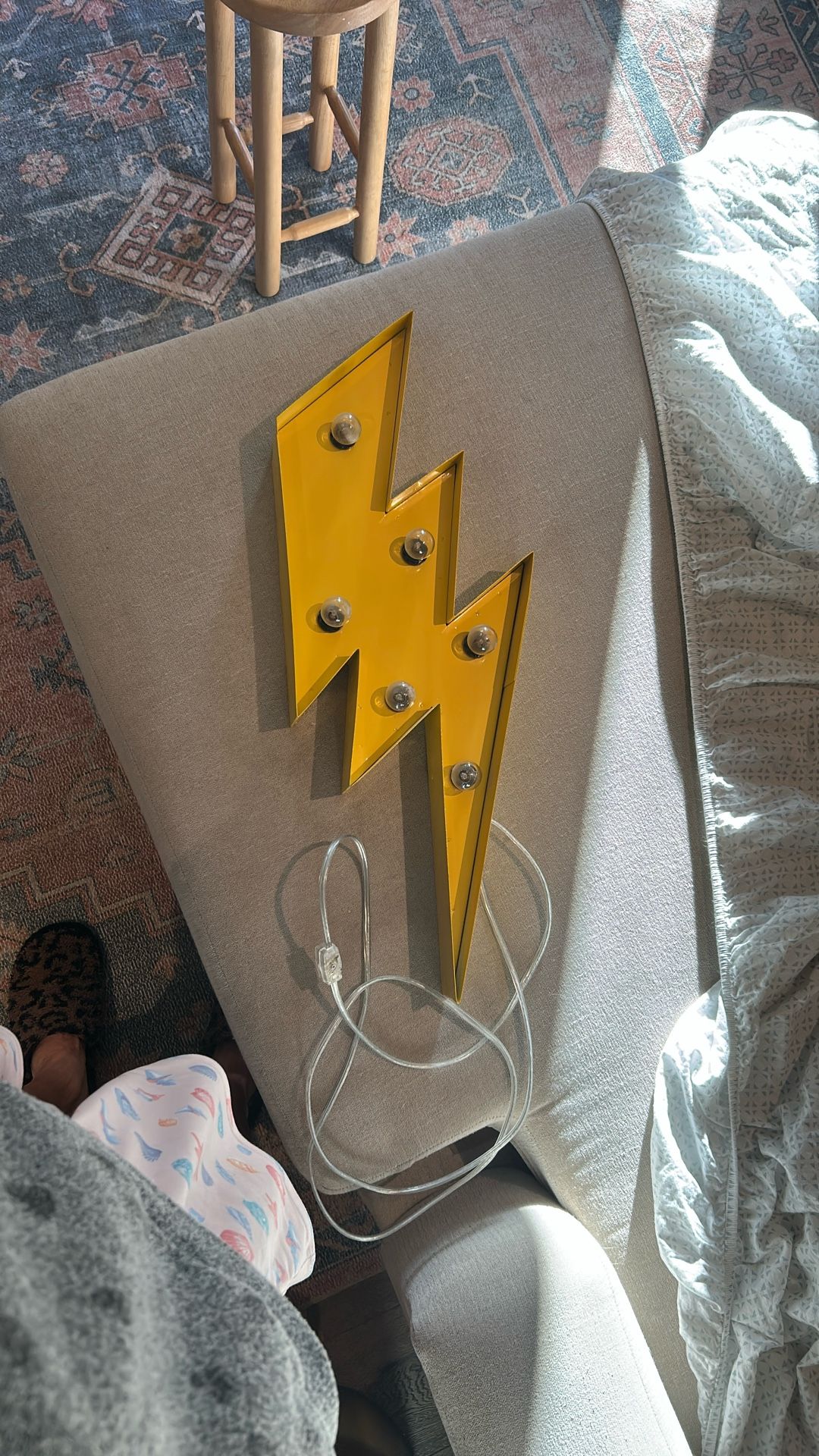 Metal Lightning Bolt Marquee Light / sign for Sale in Scottsdale, AZ ...
