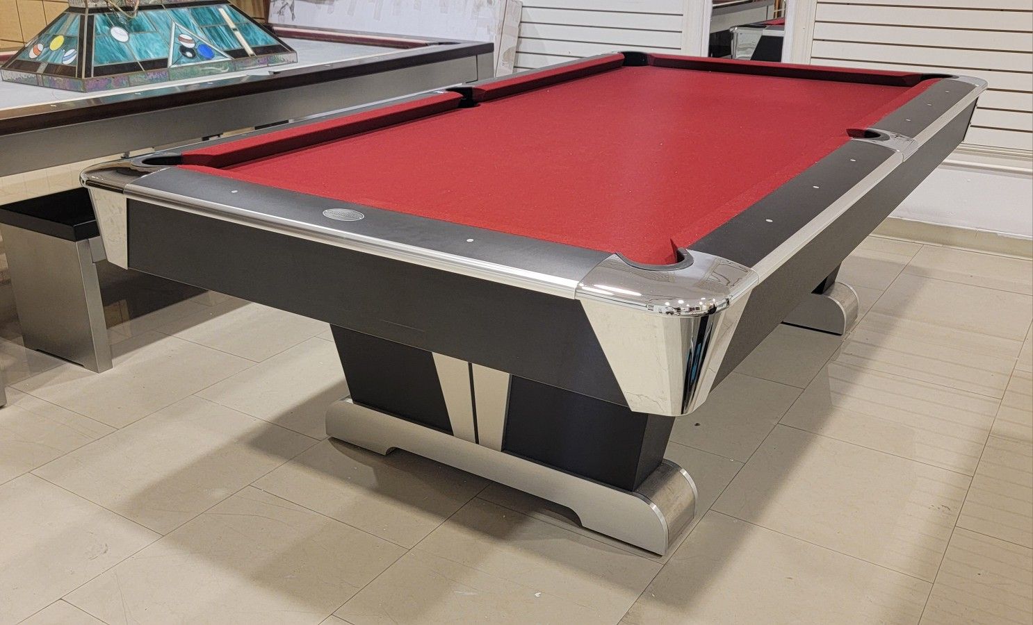 The Captiva Black Modern Pool Table, New in box, is available in 7 or 8 ...