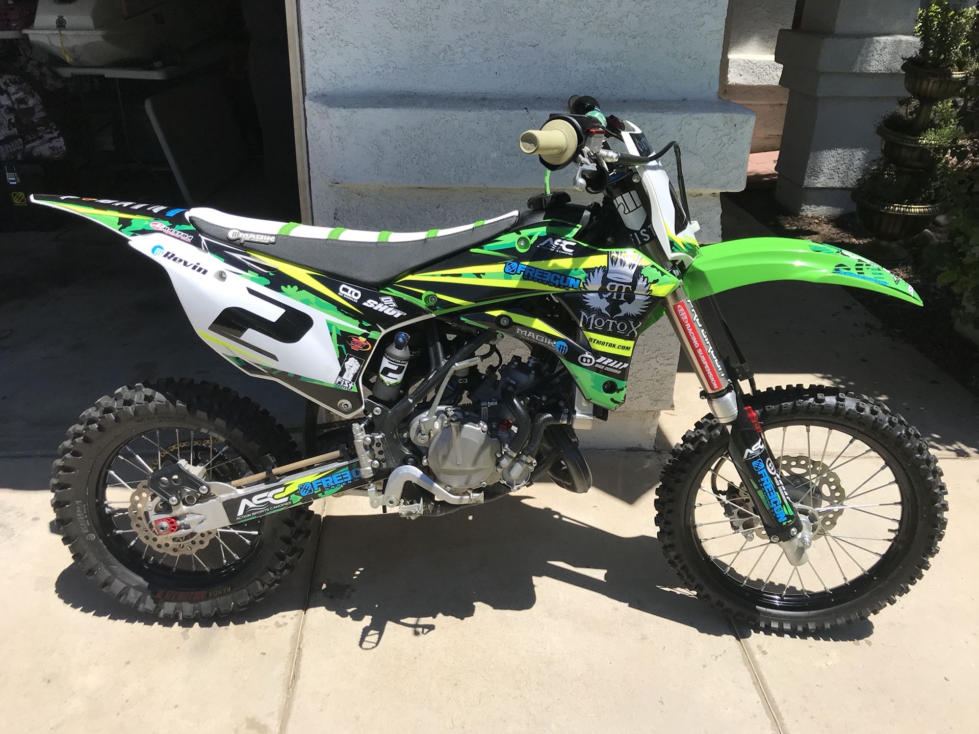 Kawasaki KX 85 Dirt Bike with So Many Extras! NEED IT GONE! Fire sale ...