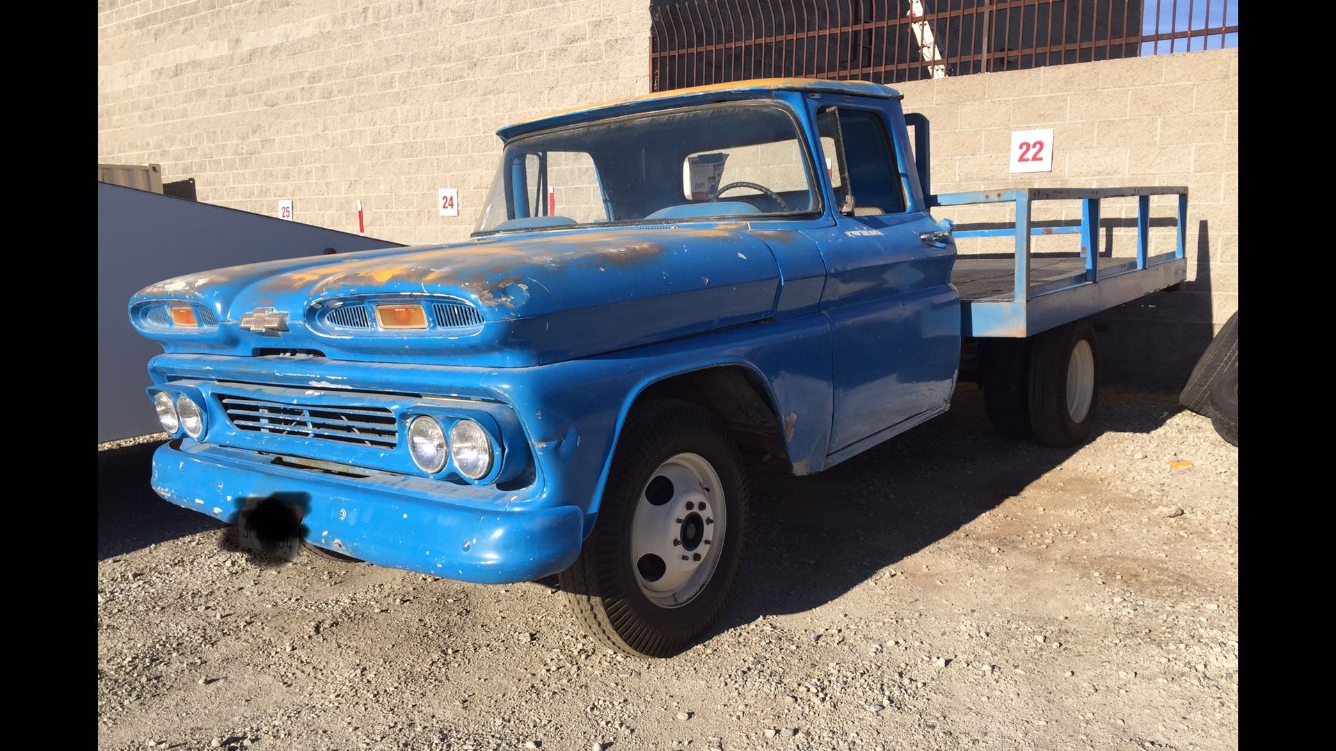 1960 chevy c30 flatbed Runs drives new wheel cylinders master cylinder ...