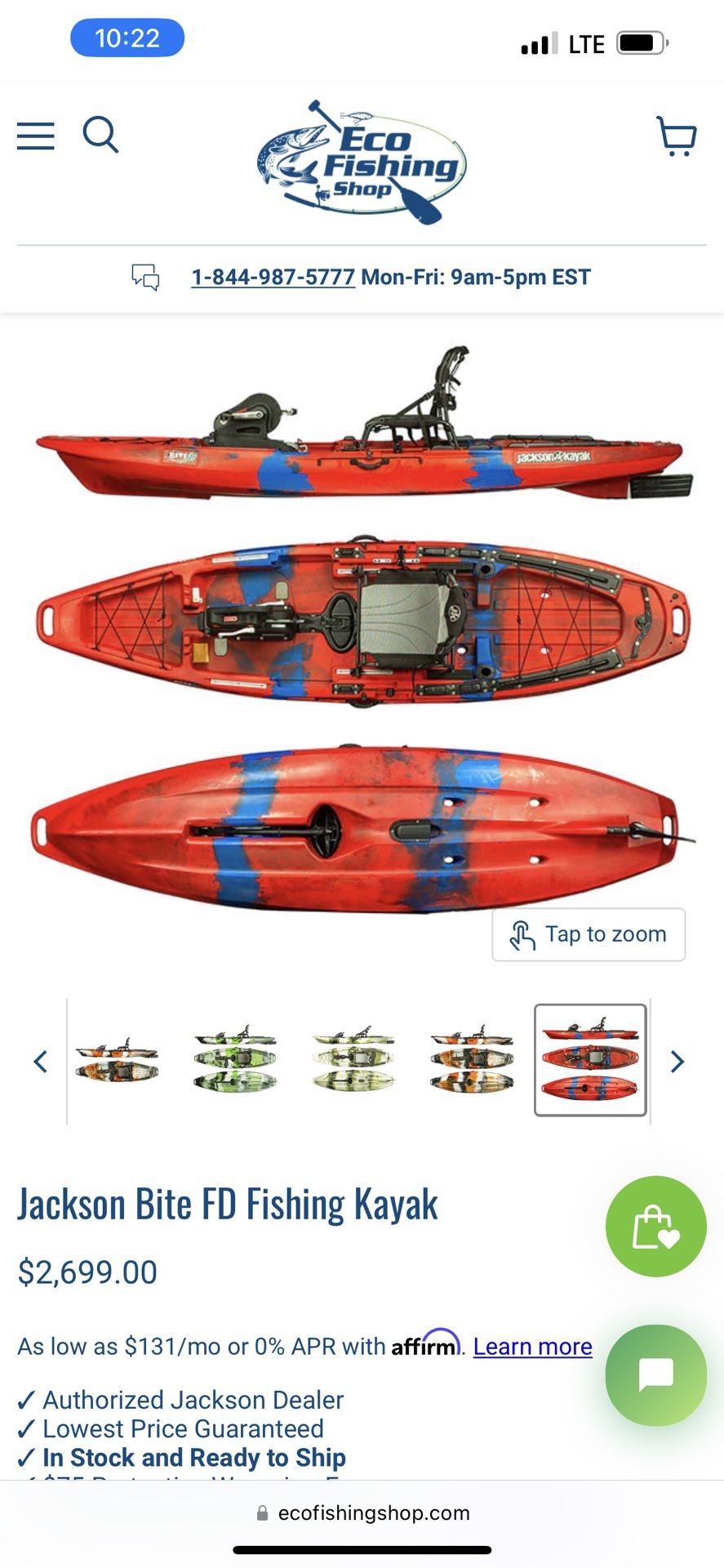 Jackson Bite FD (PDL Kayak) for Sale in Clearwater, FL - OfferUp