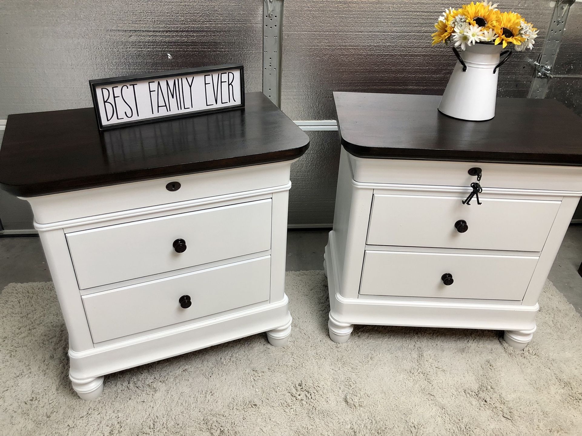 Beautiful Large Farmhouse Style Nightstands Furniture