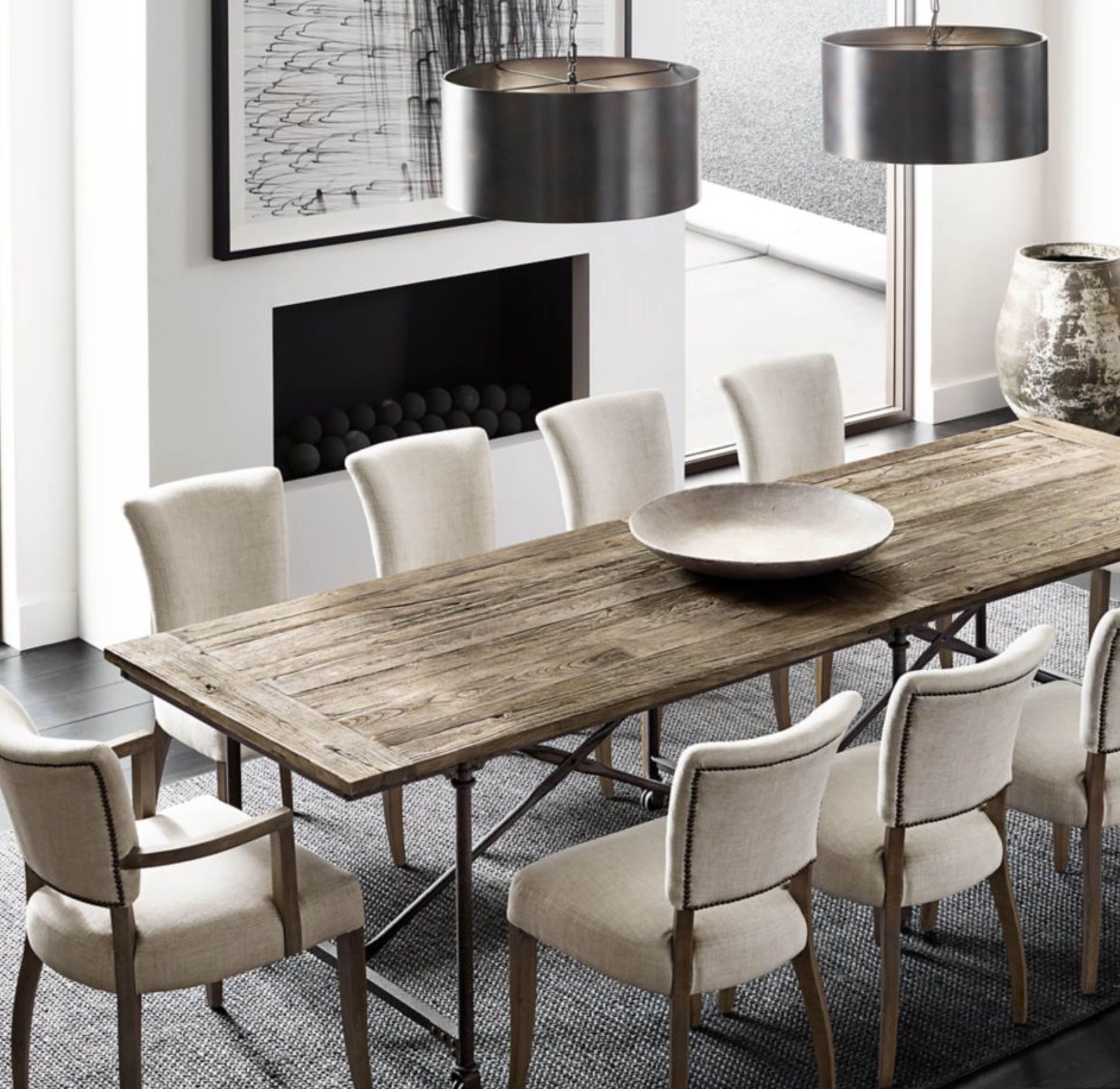 Restoration Hardware Dining Rooms