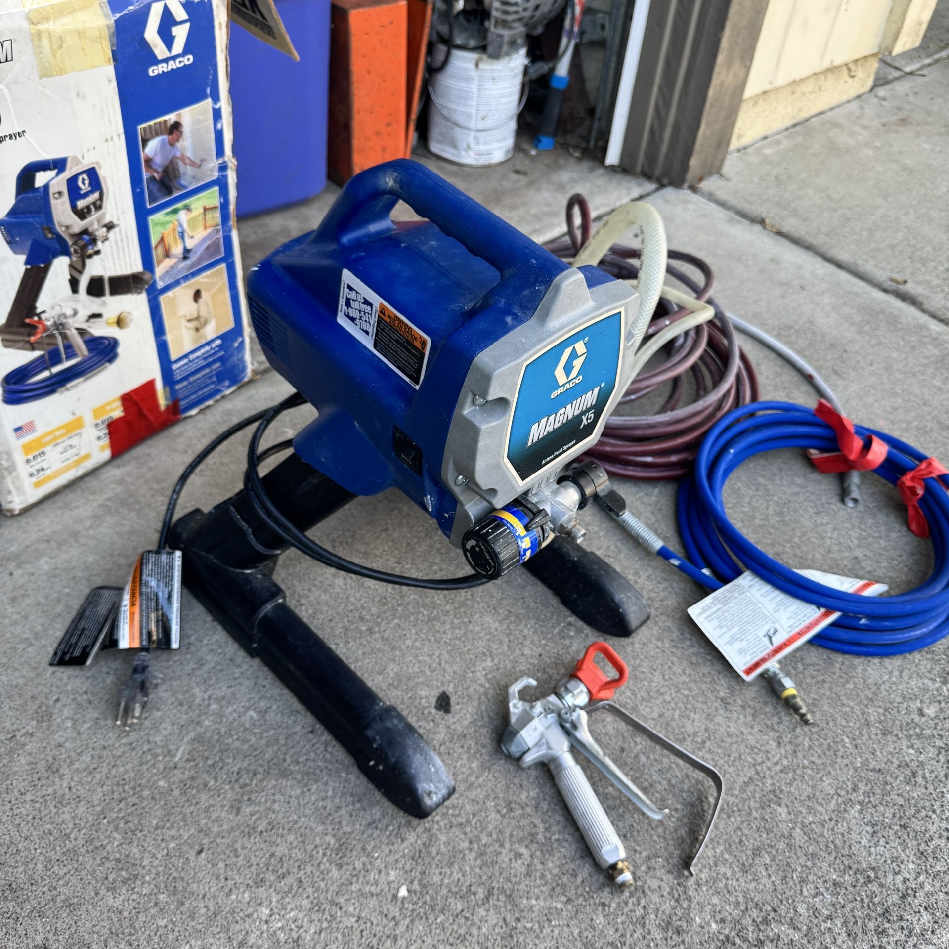 Graco Magnum X5 Airless Paint Sprayer – Ready to Work! for Sale in ...
