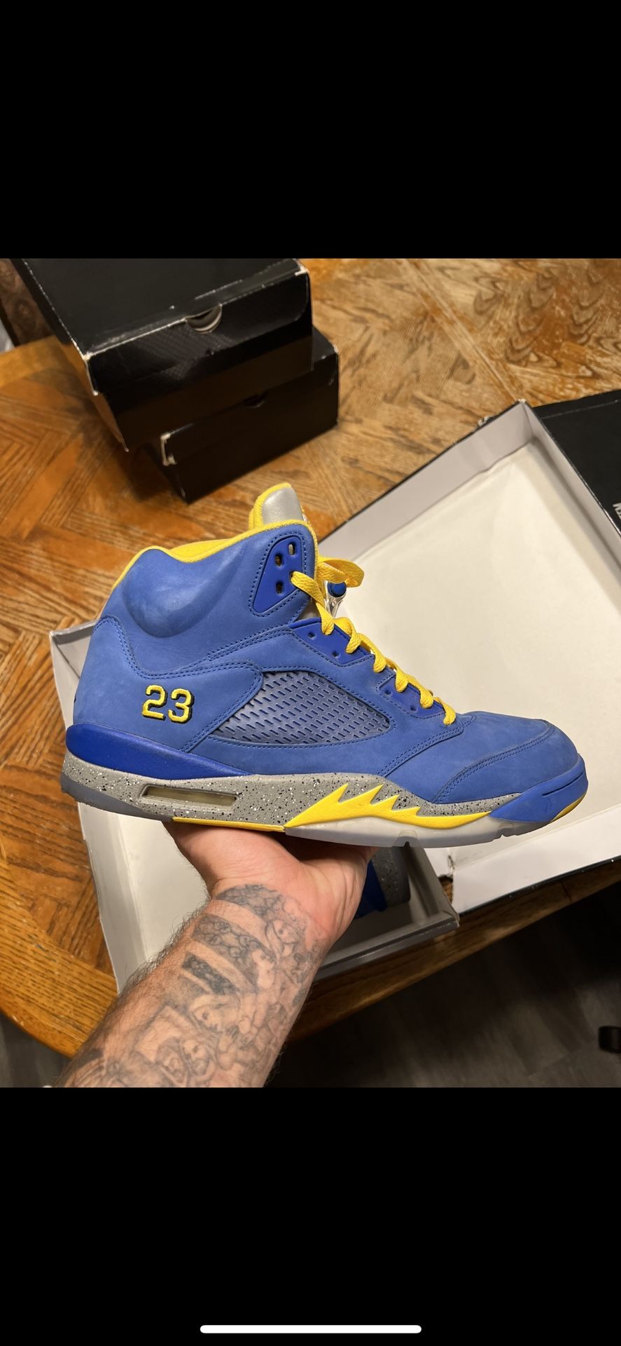 Laney 5s On Feet