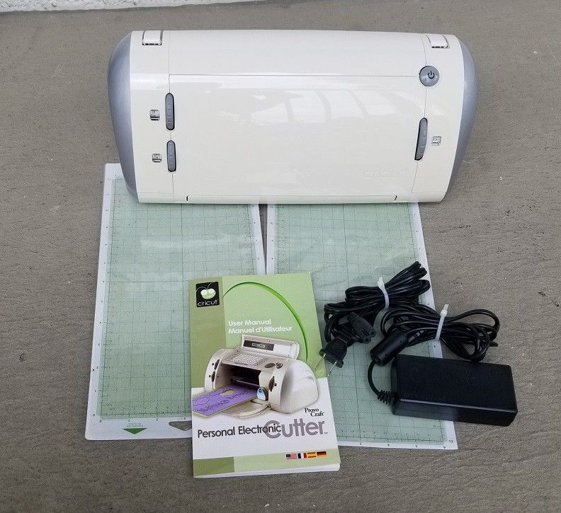 Provo Craft CRICUT Personal Electric Cutter In box/Manual/Cord EXC++ ...