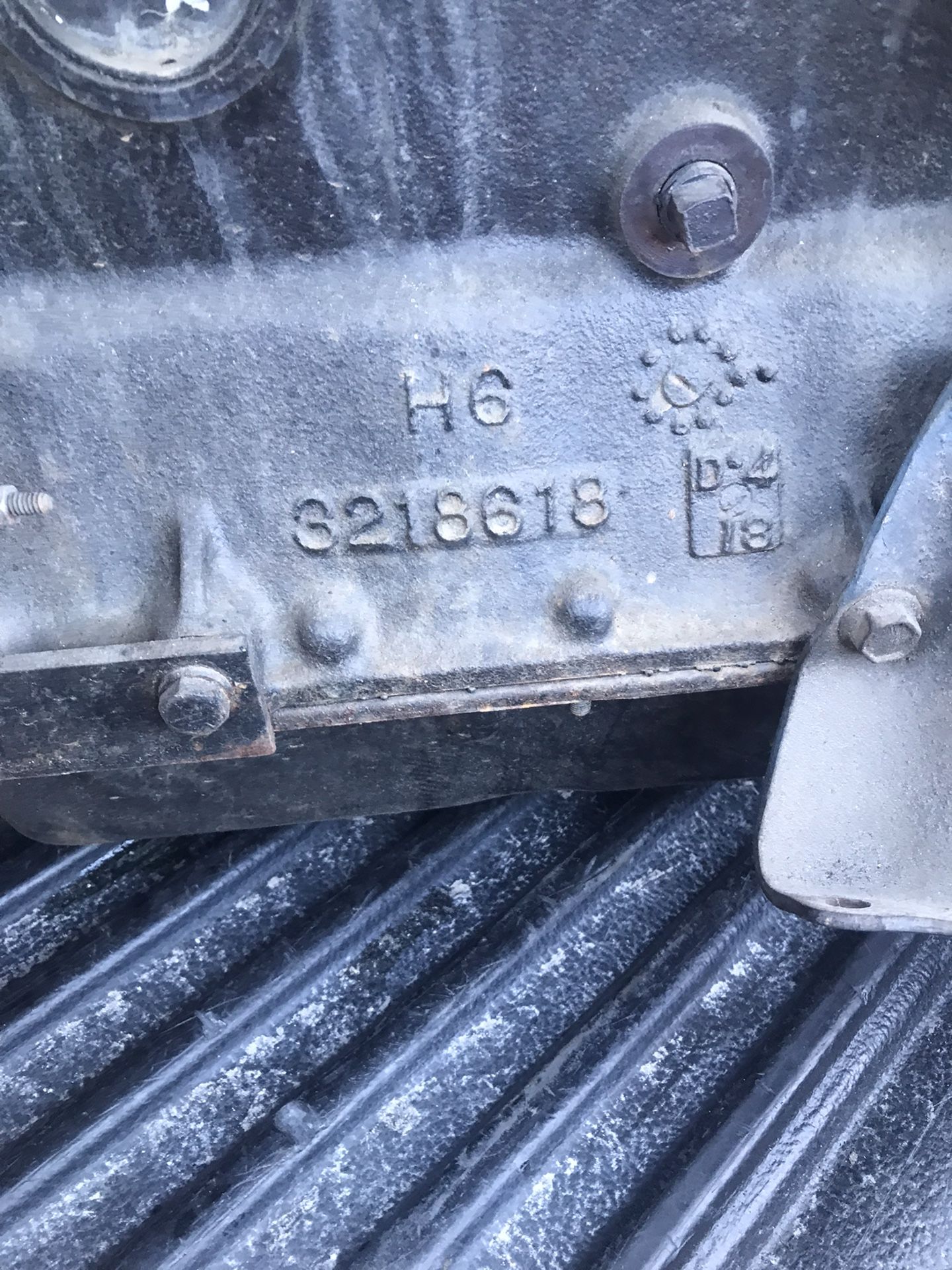 1974 AMC (Jeep) 232 3.8L Straight Six Engine and Transmission for Sale ...