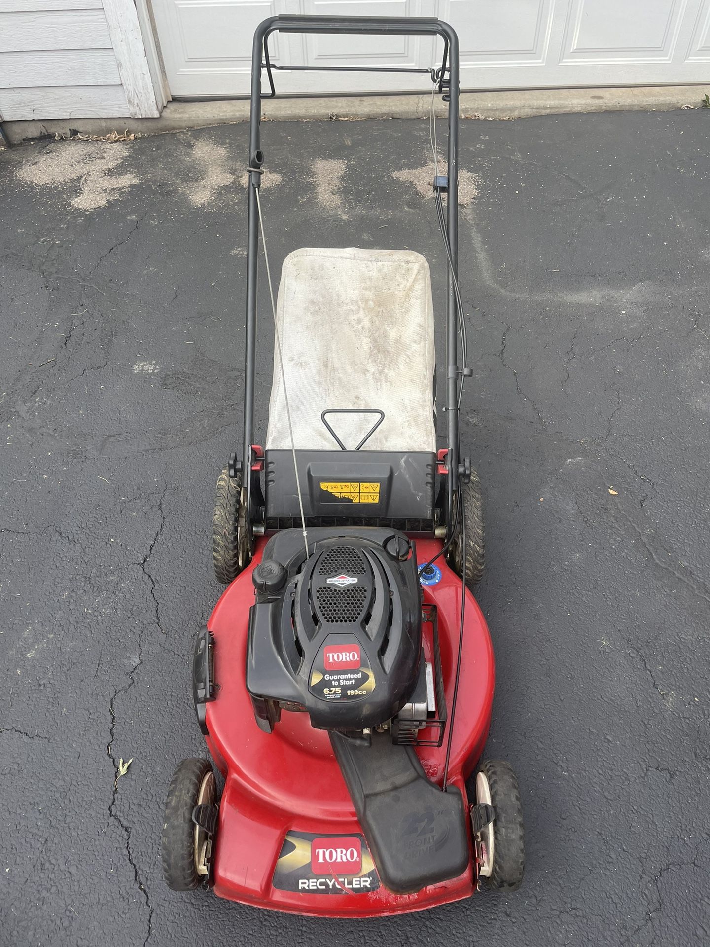 Toro 6.75hp Self Propelled Lawn Mower for Sale in Crystal Lake, IL ...