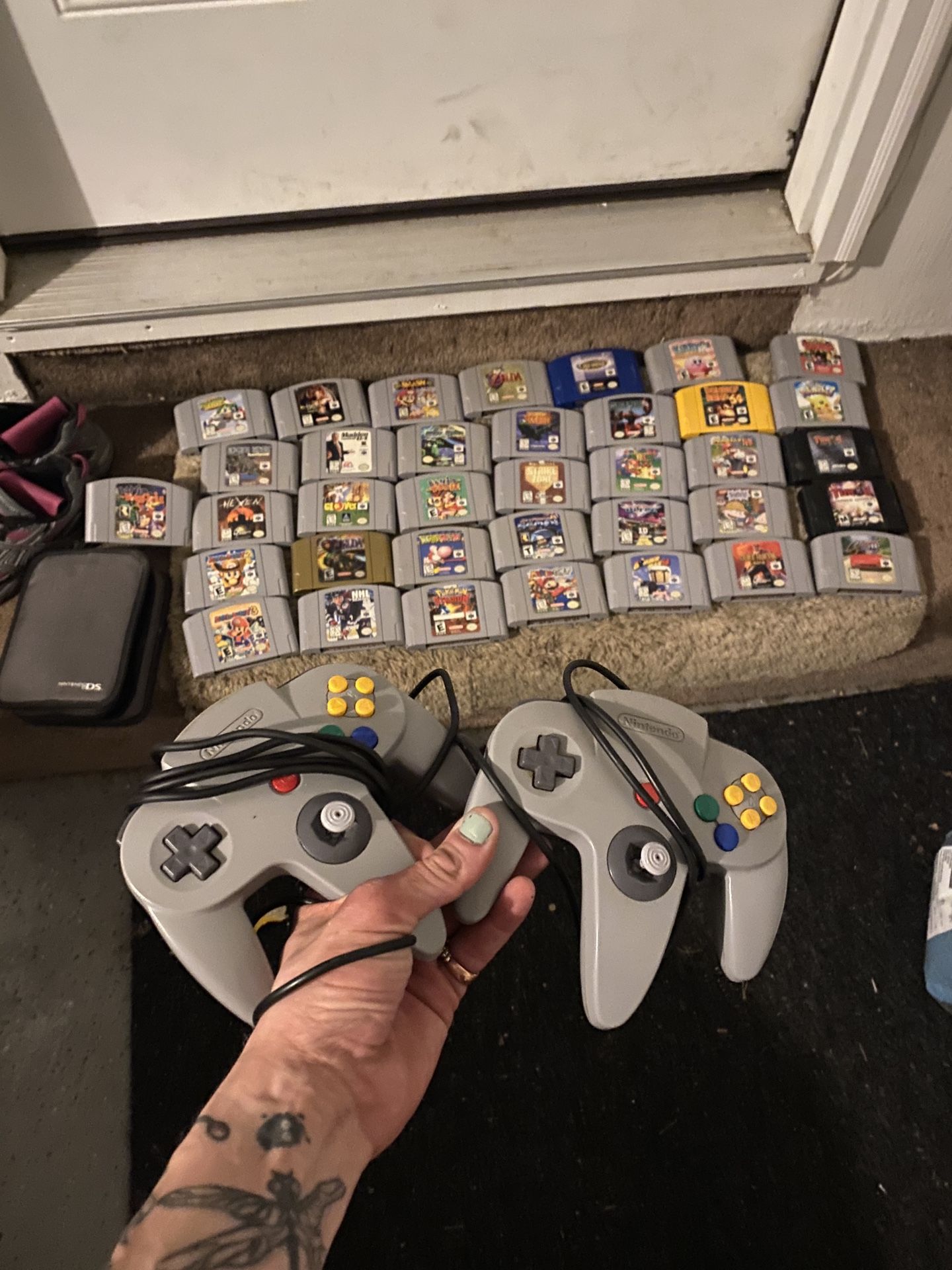 Nintendo 64 Controller Tattoo