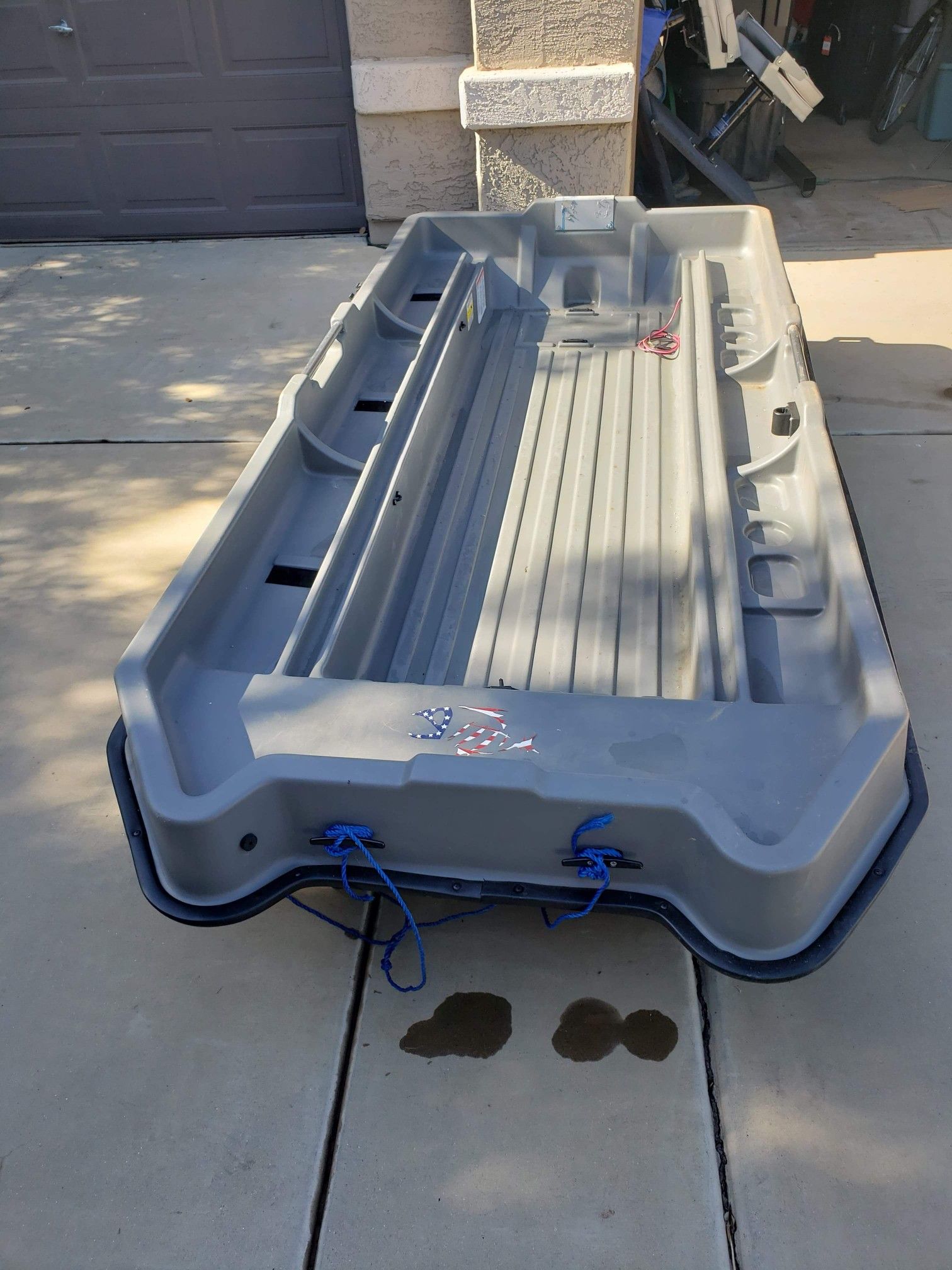 LIKE NEW, USED 5 TIMES + MODS AND UPGRADES! Sun Dolphin 2-Man Sportsman ...