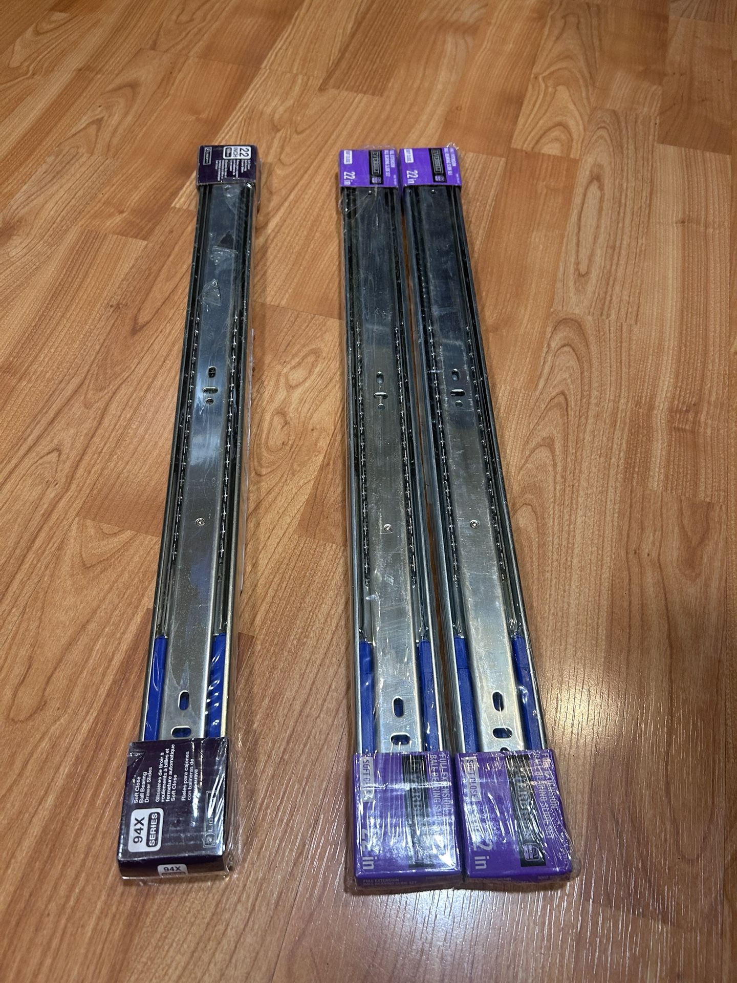 22” Soft-Close Drawer Slides (3 Sets – Liberty & Everbilt) – Heavy-Duty ...