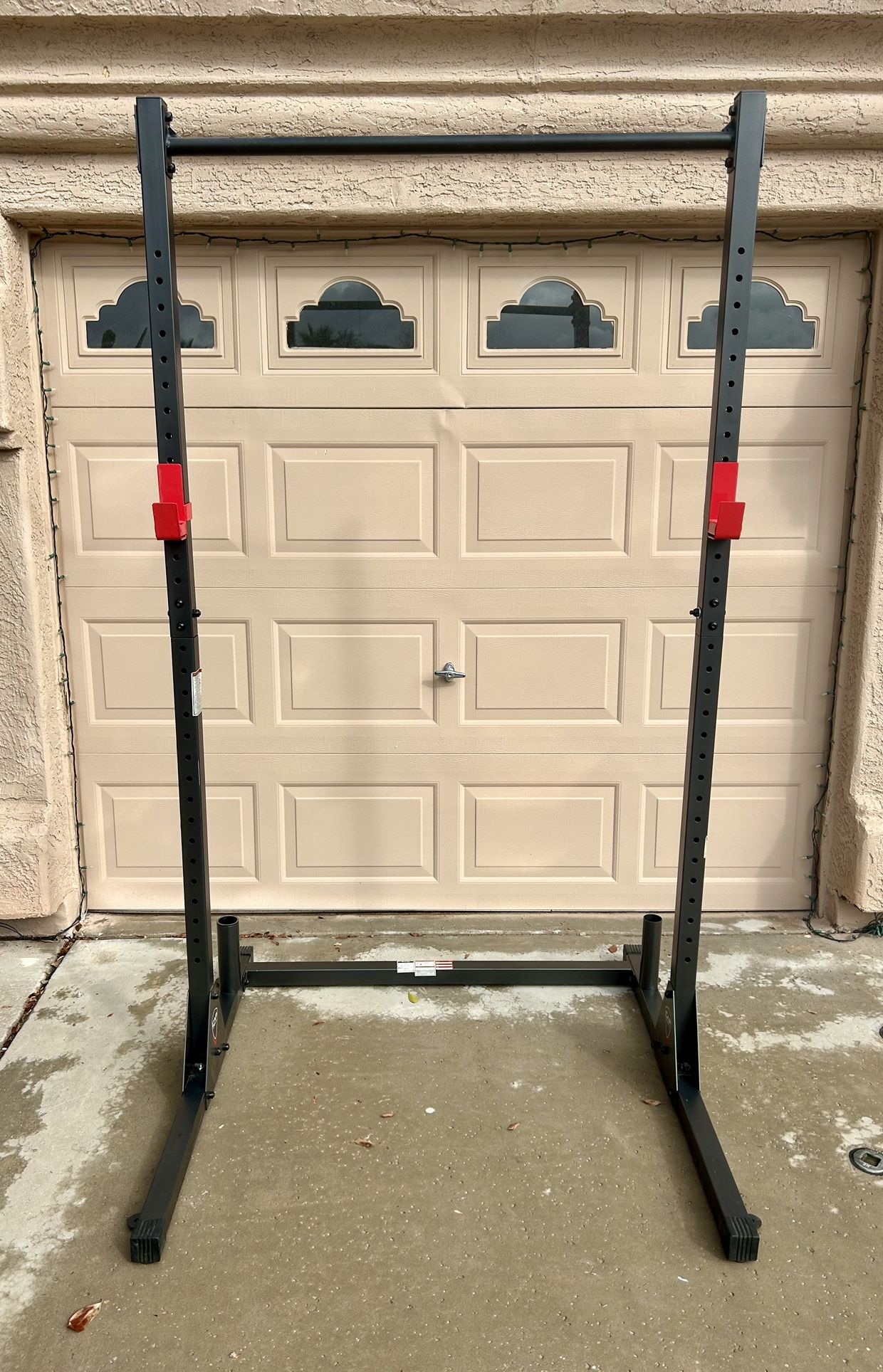 CAP Barbell Multi-Functional Power and Squat Rack with Bar Holder for ...