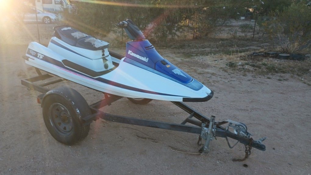 1990 Kawasaki TS650 2 Seater with Trailer for Sale in Victorville, CA ...