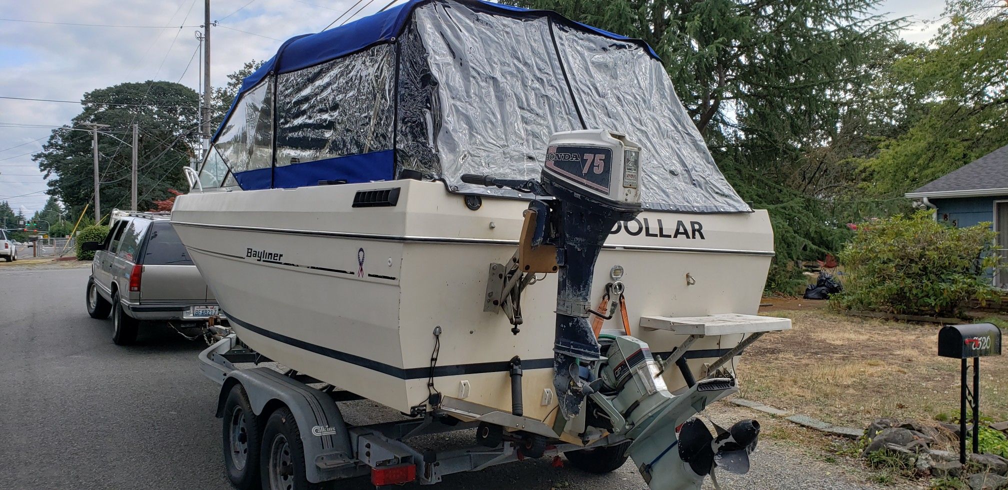 1976 Bayliner 22 w upgraded 4.3 and Volvo Duoprop for Sale in Lakewood ...