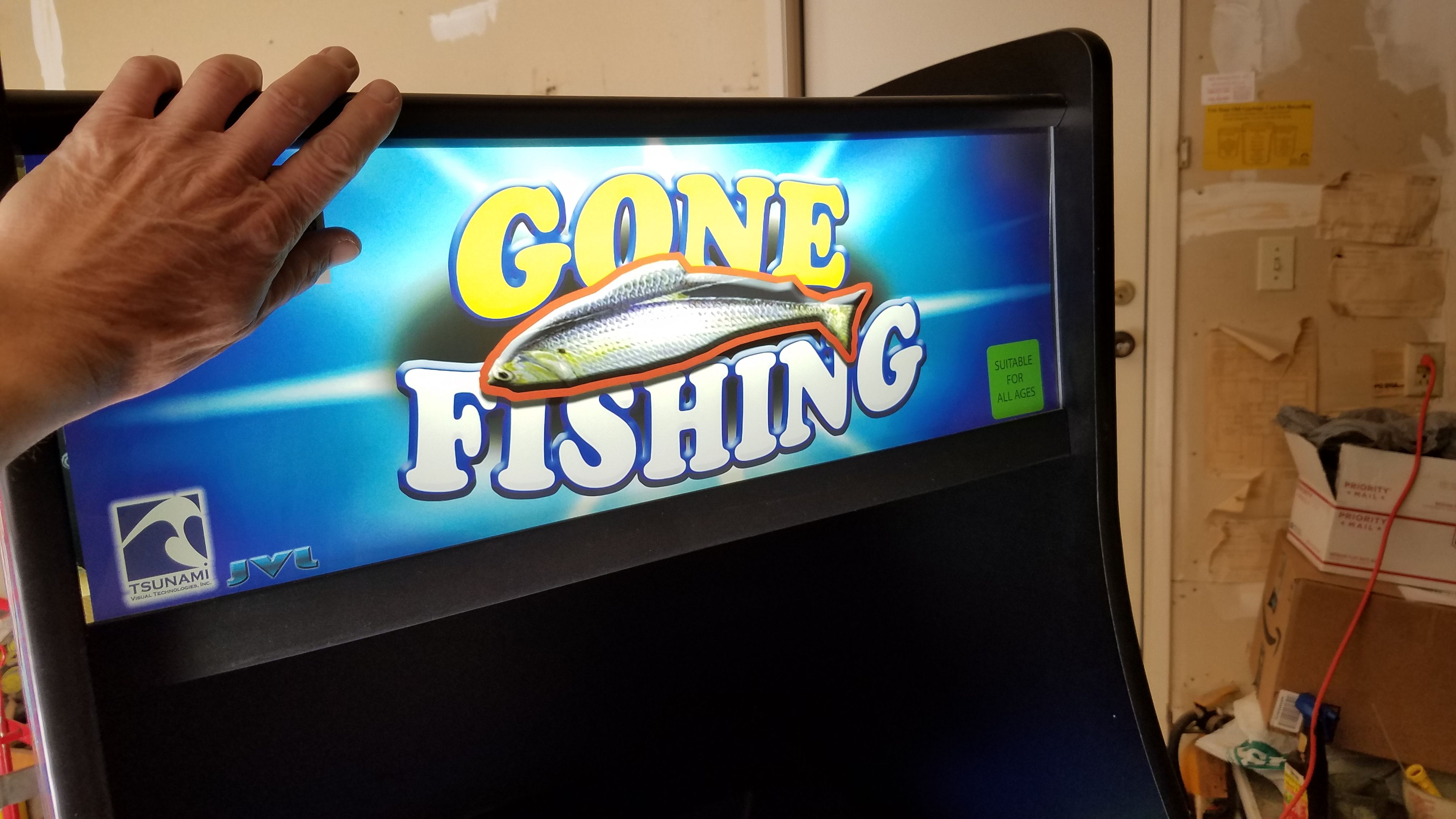 Gone Fishing Arcade Game