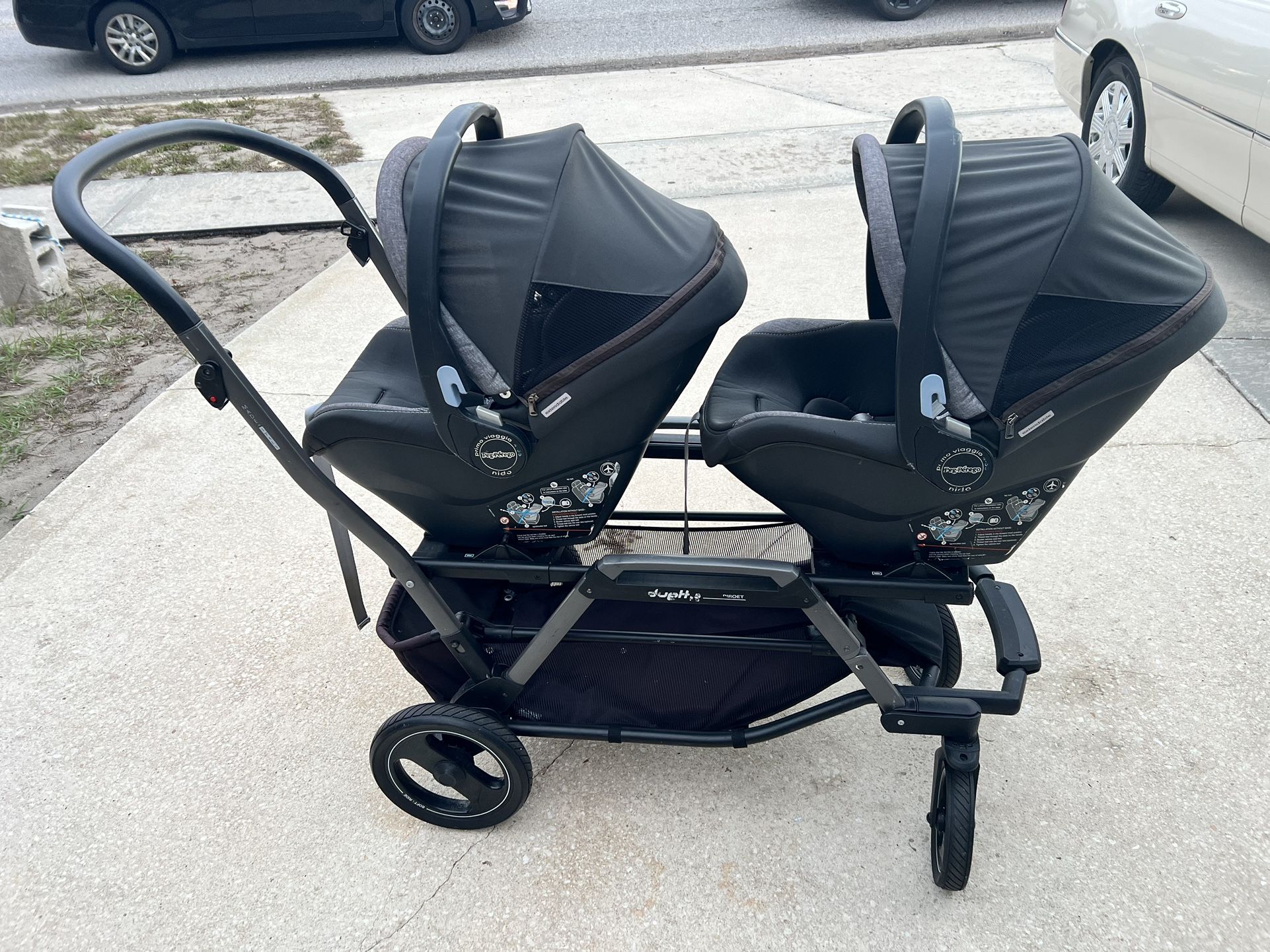 Peg Perego Double Stroller for Sale in Tarpon Springs, FL - OfferUp