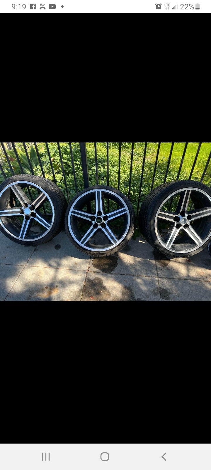 I ROCK WHEELS SIZE 22" BOLT PATTERN 5X5 OR 5X127 CHEVROLET C10 ...