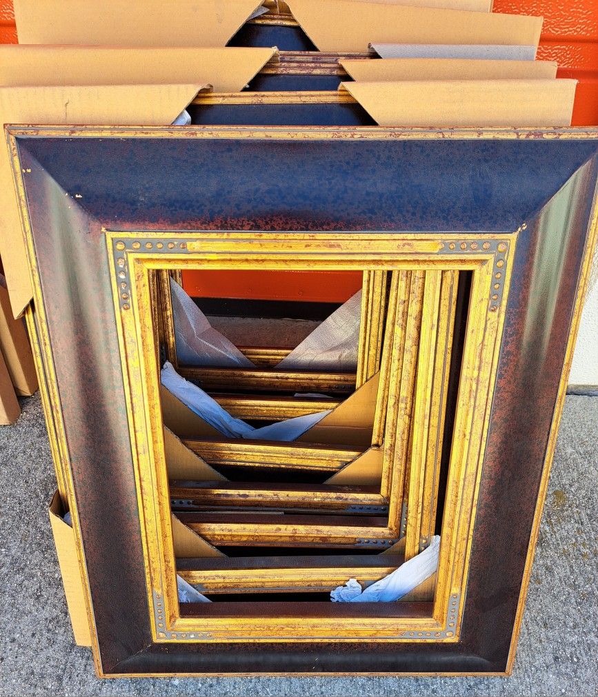 CREATE YOUR OWN PERSONAL GALLERY WALL!! WITH THESE % REAL WOOD PICTURE ...