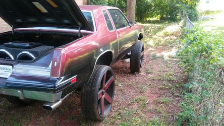 Cutlass Supreme On 26s