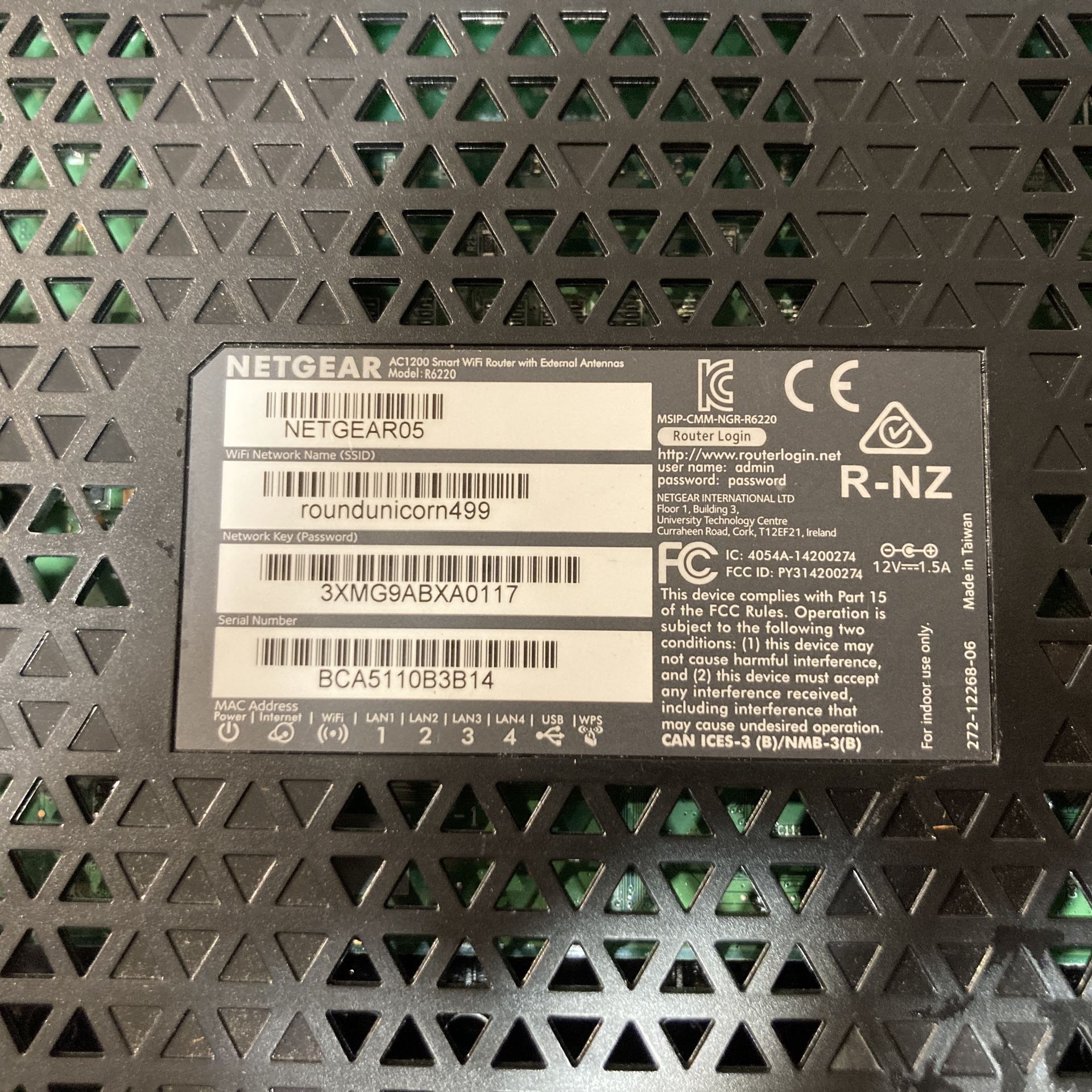 Netgear AC1200 R6220 Wifi Router for Sale in Whittier, CA - OfferUp