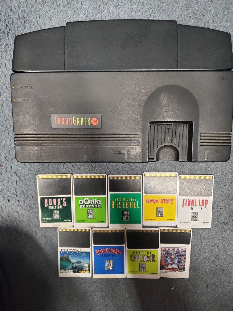 Turbo Grafx 16 with games for Sale in Lawndale, CA - OfferUp