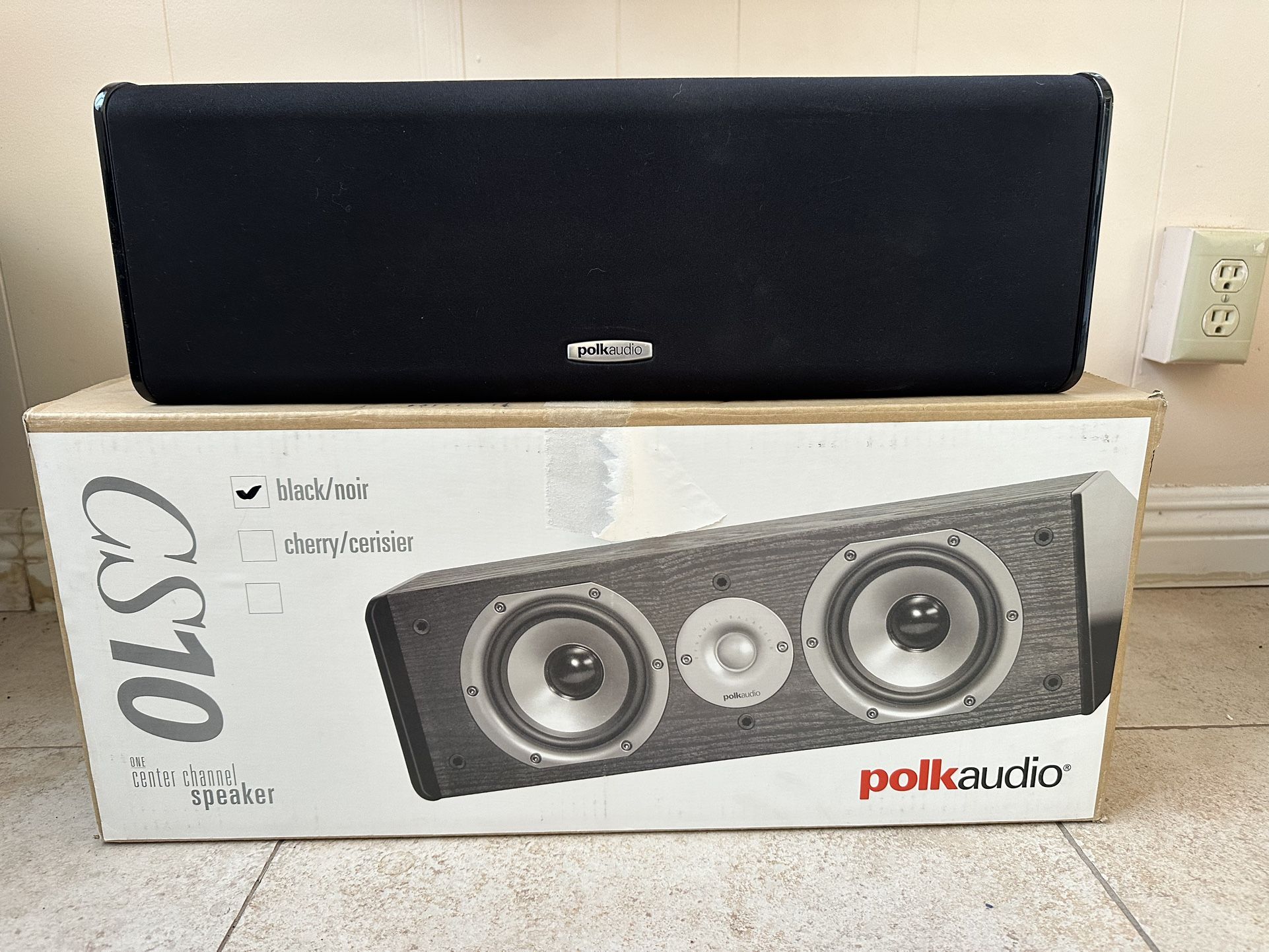 Polk Audio Center Chanel Speaker CS10 for Sale in Las Vegas, NV - OfferUp